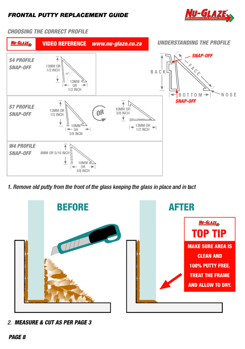 8 » Nu-Glaze - The uPVC Alternative to Traditional Window Putty