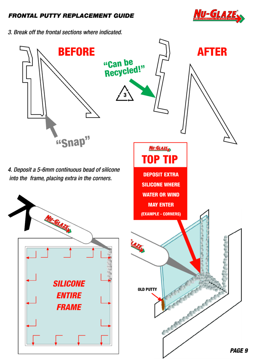 9 » Nu-Glaze - The uPVC Alternative to Traditional Window Putty